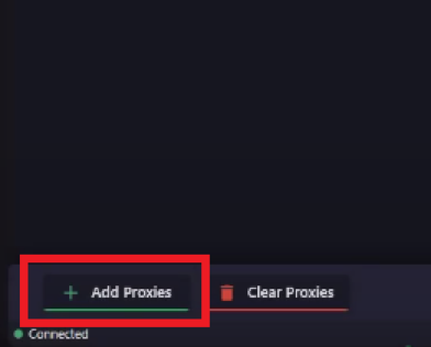 Step-by-step proxy setting tutorial in CyberSole Sneaker Bot
