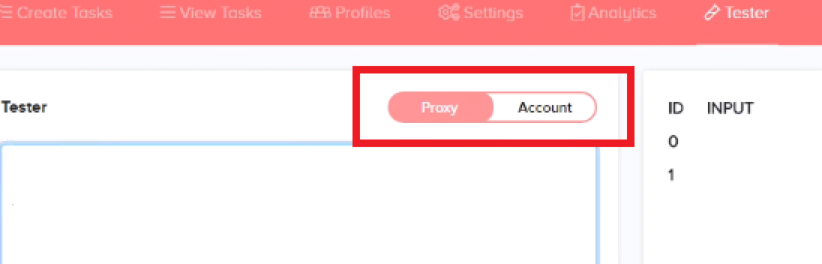 Step-by-step proxy setting tutorial in Ghost AIO Sneaker Bot